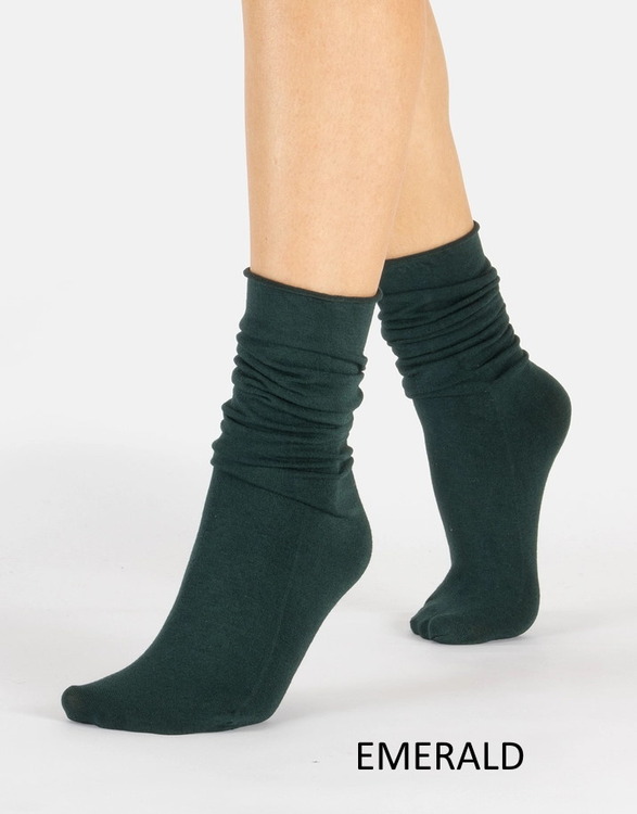 Cette ALTAI Cashmere Wool Socks Loose Top (Hoseiree.com)