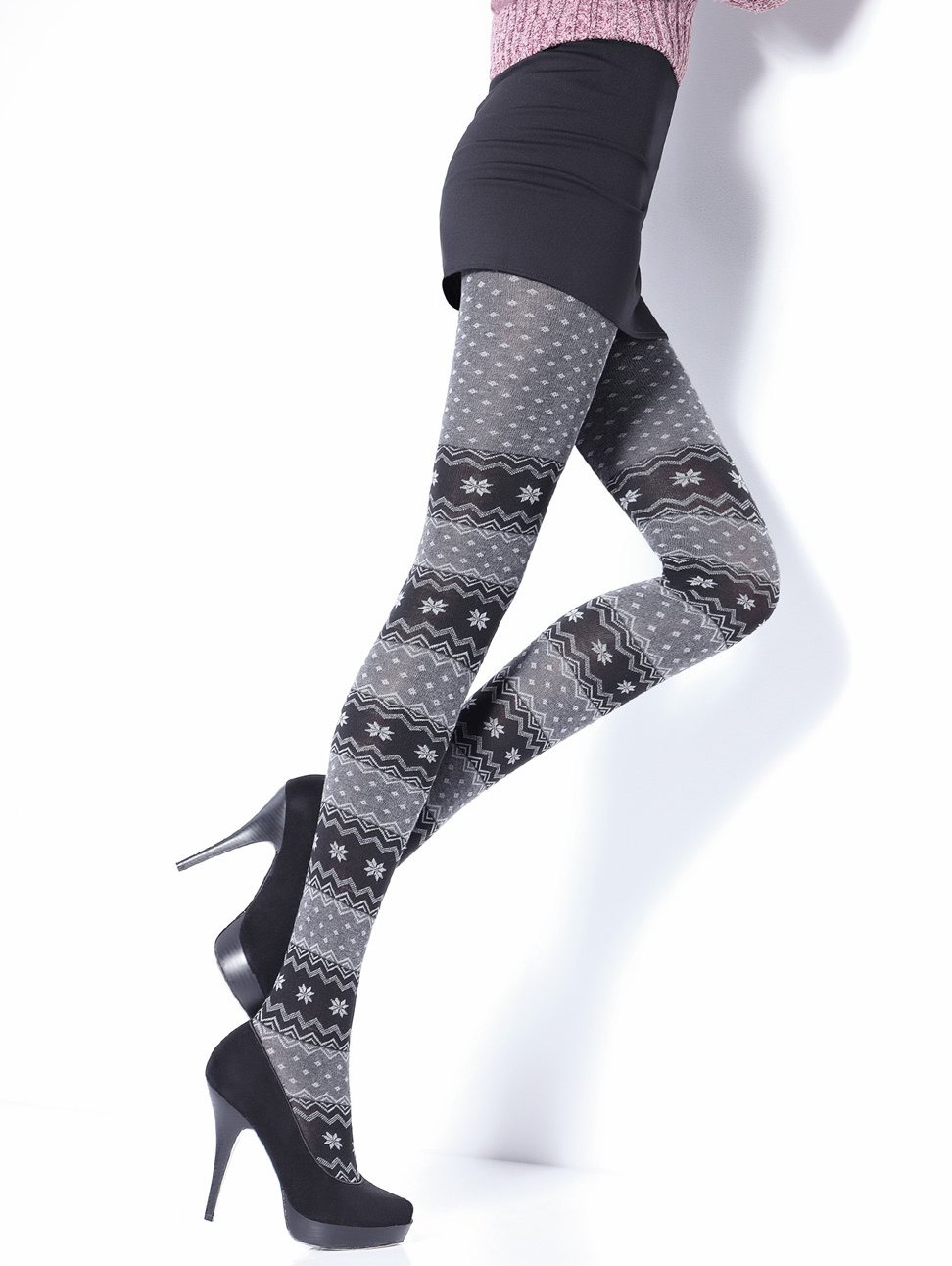 Giulia Nordic 150 Cotton Fashion Tights (Hoseiree.com)